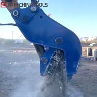 China Rock Crushers Concrete Rotating Hydraulic Pulverizer 12-18ton Excavator Hydraulic Demolition Crusher for sale