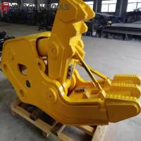China Rock Crushers Concrete Rotating Hydraulic Pulverizer 12-18ton Excavator Hydraulic Demolition Crusher for sale
