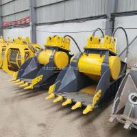 China Excavation Hydraulic Stone Jaw Crushing Bucket Standard Size for 20ton Excavators for sale