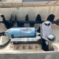 China 5-9ton Excavator Earth Auger Stainless Steel Digger Drive Auger Drilling Machine for sale