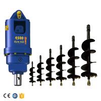 China Mini Excavator Auger Post Hole Digger Drilling Machine for Borehole Diameter 30-180cm for sale