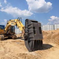 China Standard Crusher Excavator Bucket / Excavator Attachment for Heavy Duty Work for sale