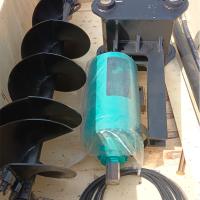 China 1.5ton Excavator Earth Auger Attachment for Heavy Duty Borehole Diameter 30-180cm for sale