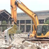 China 20-28 ton Excavator Hydraulic Crusher Pulverizer with 549kn Front Crushing Force for sale
