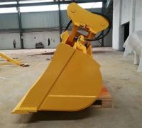 China Concrete Rock Crusher Bucket For Excavator Tilt Bucket 3.6m³ For Customer Required for sale