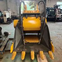 China 20t-35t Crushing Excavator Sieve Bucket For Mobile Pre Crushing And Soil Screening for sale