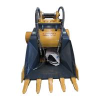 China 3200 Excavator Hydraulic Rock Crusher Bucket Jaw Crushing Bucket for Customer Required for sale