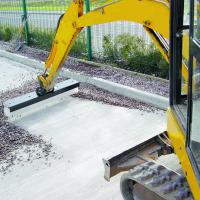 China Utility Contracting Excavator Sweeper with Customized Sweeping Boom and Broom Brush for sale