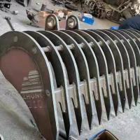 China Q345B 8 Ton Land Rake For Excavator Cleaning Root Rake Brush Rakes Wide 1600mm Rake Buckets for sale