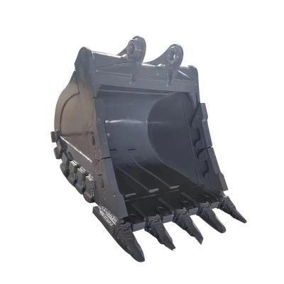 China Construction Machinery Excavator Rock Bucket with 0.25-4.5 Square Meters Capacity for sale