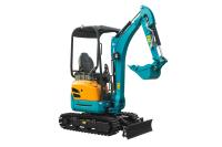 China 2 Ton/3 Ton Mini Excavator with 16Mpa Hydraulic System and 0.02 m3 Bucket Capacity for sale