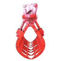 China Small Excavator Cotton Clip Hydraulic Wood Grab Tool for 4-50T Applicable Excavator for sale
