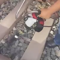 China Easy Operate Railway Track Cleaning Machine Rail Ballast Tamper with 1050*350*350 Size for sale