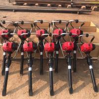 China Easy Operate Railway Track Cleaning Machine Rail Ballast Tamper with 1050*350*350 Size for sale