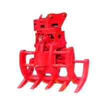 China Design 1.5Ton Mini Excavator Grapple for Single Cylinder Rotary Grapple for sale