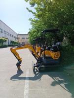 China Mini Excavator With Bucket 1500 kg Machine Weight and Advanced Technology for sale