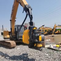China Cutting Wood Log ZHONGJU Forest Harvester Head For 10-15 Tons Excavator Is The Best for sale