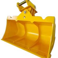 China High Guarantee ZHONGJU Mini Excavator Tilt Bucket CW05 1ton Tilt Bucket for sale