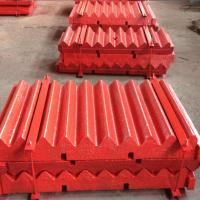 China Jaw Crusher Plate Bucket Spare Parts With 200 KG Weight And Customized Diameter for sale