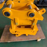 China 5-40 Ton Excavator Spare Parts Hydraulic Quick Coupler Ideal For Rotary Hitch Coupler for sale