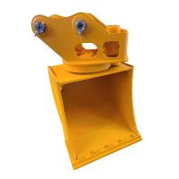 China 1t-50t Excavator Hydraulic Rotating Skeleton Mesh Bucket for Construction Works Sale for sale