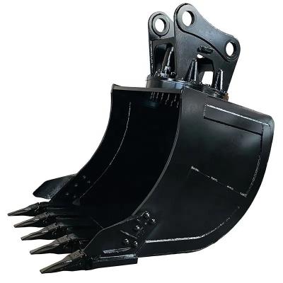 China 1t-50t Excavator Hydraulic Rotate Mesh Digging Bucket Suitable for Various Excavators for sale