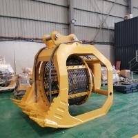 China 1200 Capacity Excavator Hydraulic Rotating Screening Bucket For Customer Required for sale
