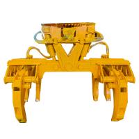 China Hydraulic Rotary Excavator Wood Pipe Grapple for Smooth Handling of Pipes and Logs for sale