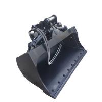 China Max Jaw Opening of 2200mm Excavator Tilt Bucket QH12 for Hydraulic Cleaning and Tilting for sale