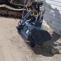 China Hydraulic Excavator Tiller 300 KG Rotary Cultivator for Construction for sale