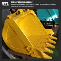 China Building Material Shops Mini Excavator Bucket For ZHONGJU Construction Machinery Parts for sale