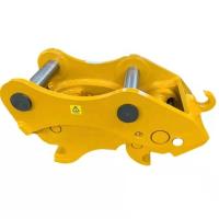 China Q345 Material ZHONGJU Double Lock Quick Coupler for S30 Excavator Bucket Attachment for sale