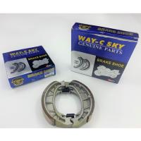 China JN131812 Motorcycle Brake System Motor Motorcycle Brake Shoes For BAJAJ CT125 for sale
