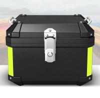China Aluminium Motorcycle Modified Parts 36L 43L 50L 65L CNC Motorcycle Tail Box for sale