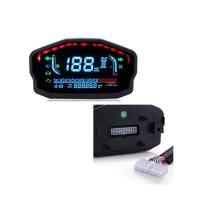 China ABS Motorcycle Universal Speedometer LCD Speedo Meter LED Speedometer Tableau for sale