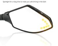 China Racing Motorcycle Modified Parts LED Rearview Mirror For HONDA CBR for sale