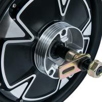 China Moped Motorcycle Scooter Parts 48V - 60V 10 Inches 1500W Brake Disc Electric Motor for sale