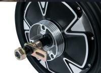 China Moped Motorcycle Scooter Parts 48V - 60V 10 Inches 1500W Brake Disc Electric Motor for sale