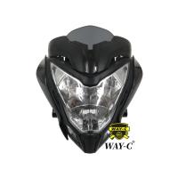 China JL401012 Plastic Motorcycle Head Lights Headlamp Assly For BAJAJ PULSAR 200NS for sale