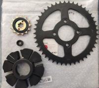 China N9325260 Steel Chain Sprocket Kit For Motorcycle TVS APACHE 200 4V for sale