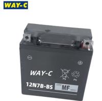China 12V Motorcylcle Battery Moto Battery Charger 12N7B-BS for sale
