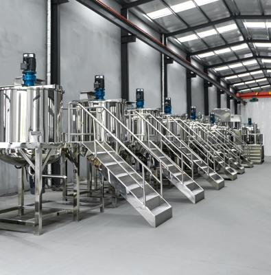 China 300 mesh Emulsification Equipment/ vacuum emulsifying mixer/gel making machine for sale