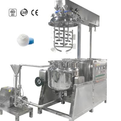 China Customized Cosmetic Making Machine Vacuum Emulsifying Homogeneous Mixer for sale