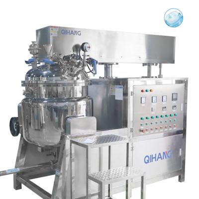China Automatic Vacuum Emulsifier Homogenizer Lipstick Mixing Machine for sale