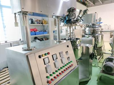 China Cosmetic Facial Cream Toothpaste Making Machine External Homogenizer for sale