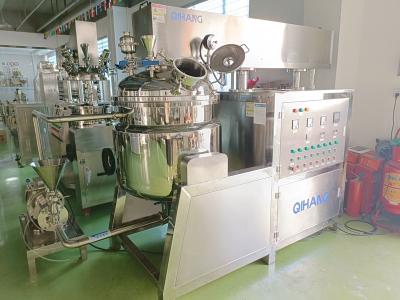 China Automatic Vacuum Homogenizing Mixer Toothpaste Making Machine for sale
