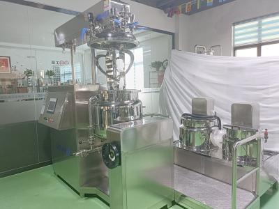 China WES Chemical Machinery Equipment Automatic Vacuum Homogenizing Emulsifier Gel Making for sale