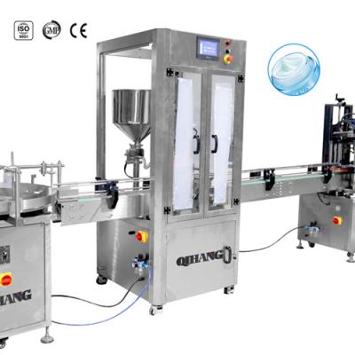 China Cosmetic Filling Machine Shampoo Liquid Detergent Bottle Filler for sale
