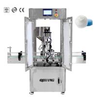 China One Nozzle Cosmetic Filling Machine Facial Cleanser Lotion Ointment Automatic Capping Line for sale