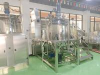 China Facial Cream Mixer Homogenizer Machine Cosmetic Making Emulsifying Mixing Tank for sale
